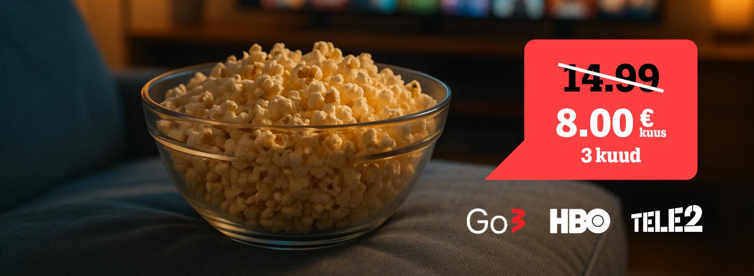 Go3 TV - Parimad telekanalid ja voogedastusteenused ühes kohas