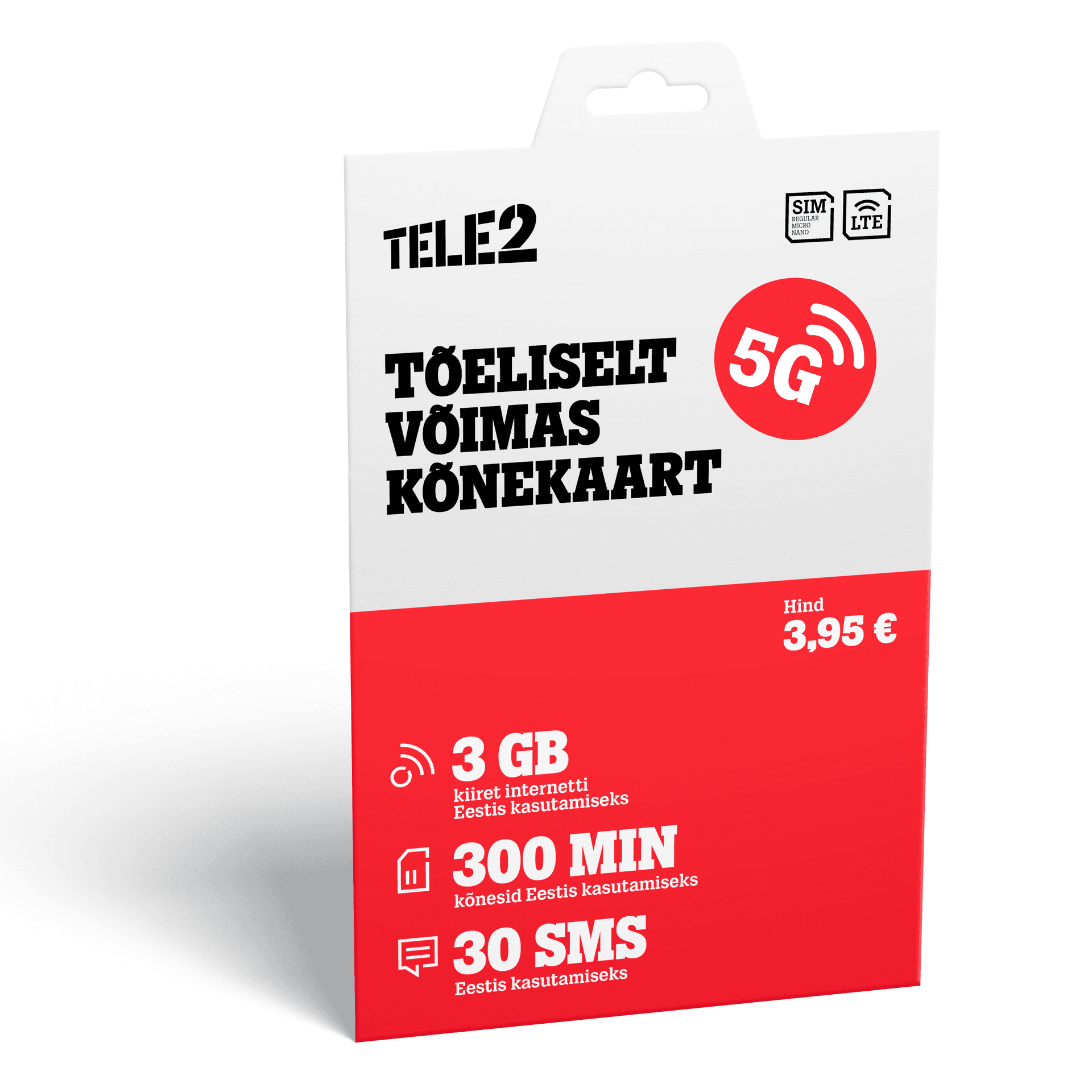 Ole smart, võta Tele2 kõnekaart! | Stardikas alates 0,95€