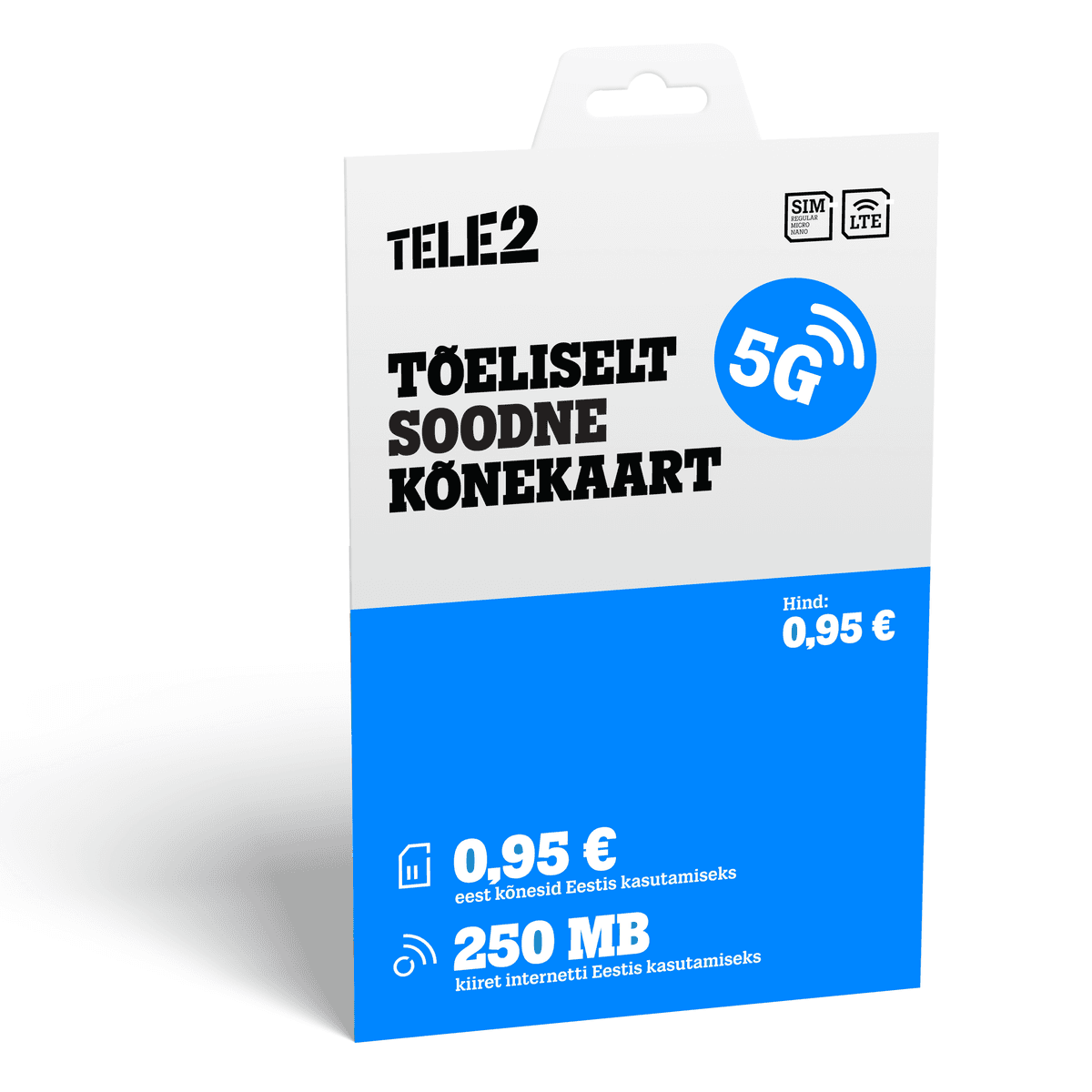 Ole smart, võta Tele2 kõnekaart! | Stardikas alates 0,95€