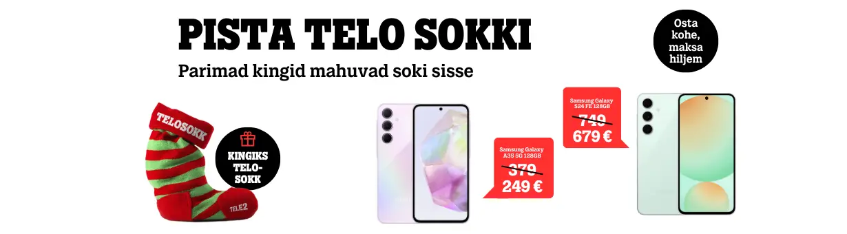 Tele2: piiramatud paketid ja mõistlikud hinnad!