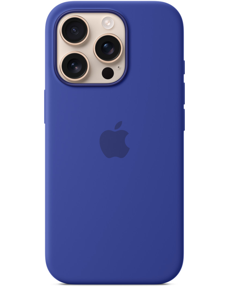 Apple iPhone 16 Pro silikoonist ümbris MagSafe - Marine